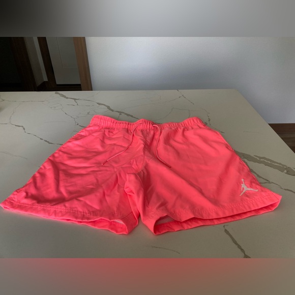 Jordan | Swim | Men Nike Air Jordan Swim Trunks Hot Pink Fluorescent ...